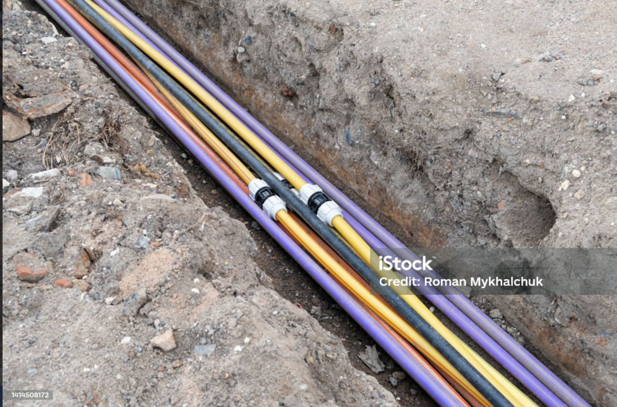 Underground Installation of Optic Fiber Cable Placing - Boomindia ...